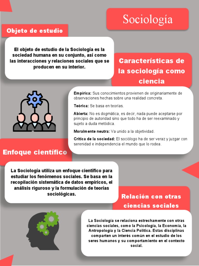 Infografia Sociologia | PDF