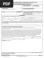 AFRS 1327 RAP Application | PDF