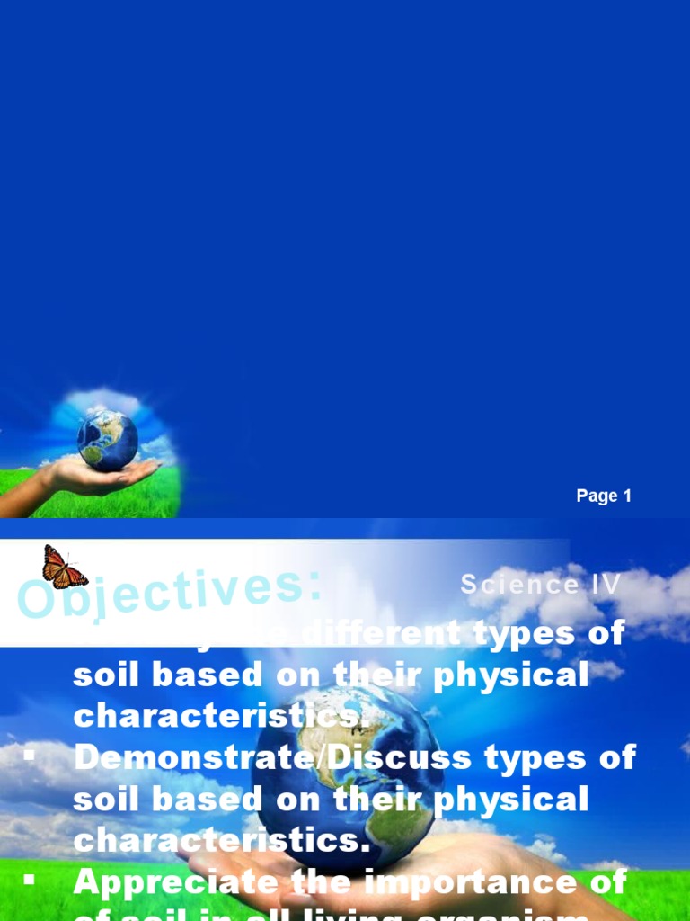 Science 4 Quarter 4 Chapter 1 Lesson 57 Types of Soil Nechel | PDF ...