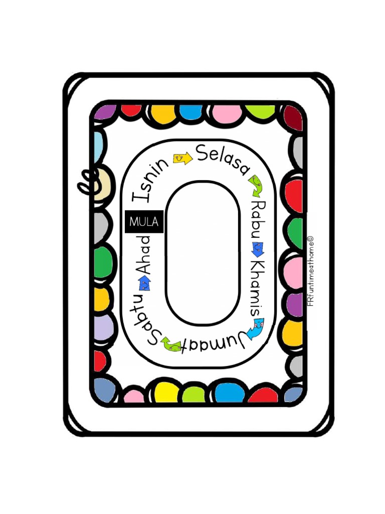 BM BI Math Hari Dalam Seminggu (Days of The Week) | PDF