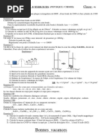 Exercices corrigés sur la masse volumique | PDF