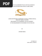 Proposal Format AAU | PDF | Thesis | Graduate School