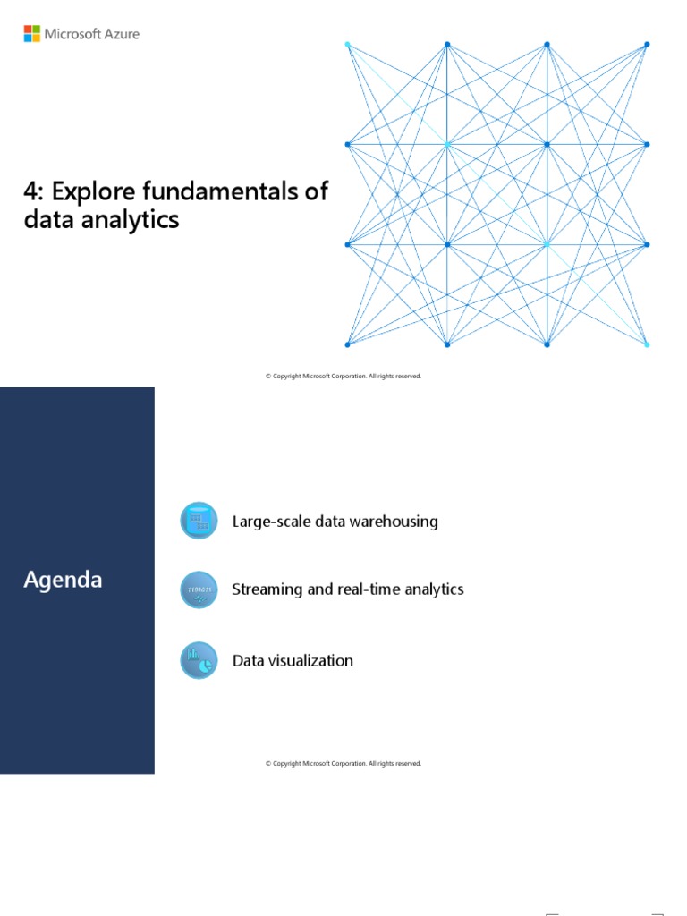 DP 900t00a Enu Powerpoint 04 | PDF | Apache Spark | Data Warehouse
