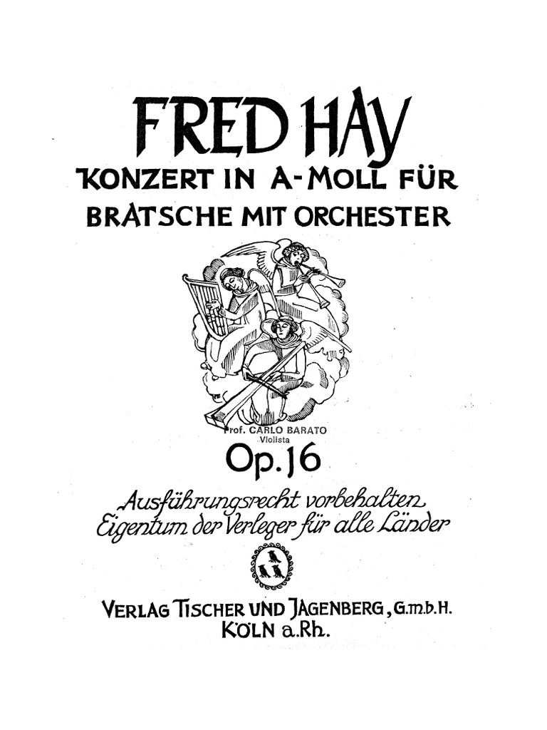 Hay Fred Viola Concerto | PDF