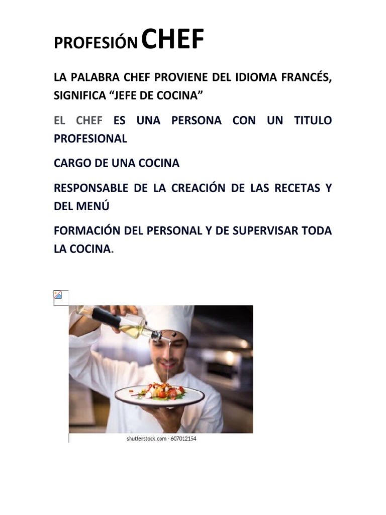 Disertacion Chef | PDF