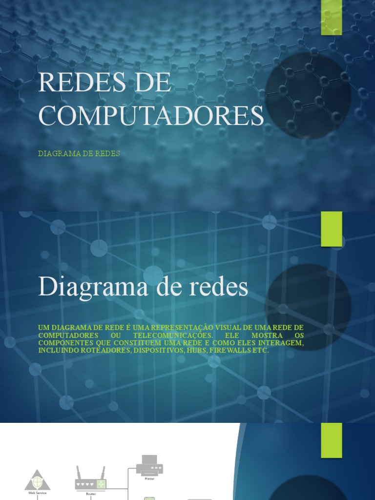 Guia de Criação de Diagramas de Rede | PDF
