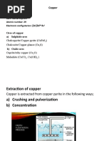 Copper Hydrogen Reaction v2 | PDF