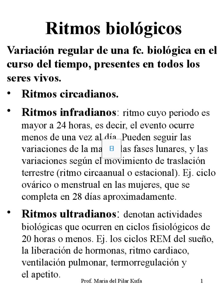 Ritmos Biologicos, Ritmos Circadianos y Sueño | PDF | Ritmo circadiano ...