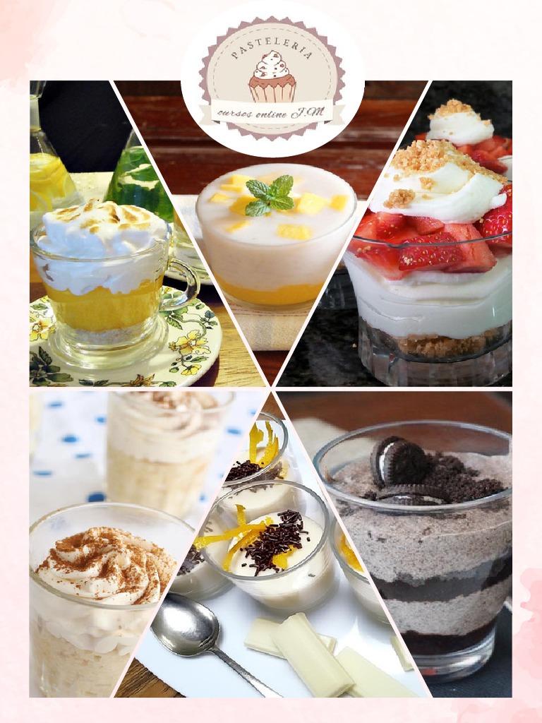 Postres en Vaso | PDF | Postres | Crema