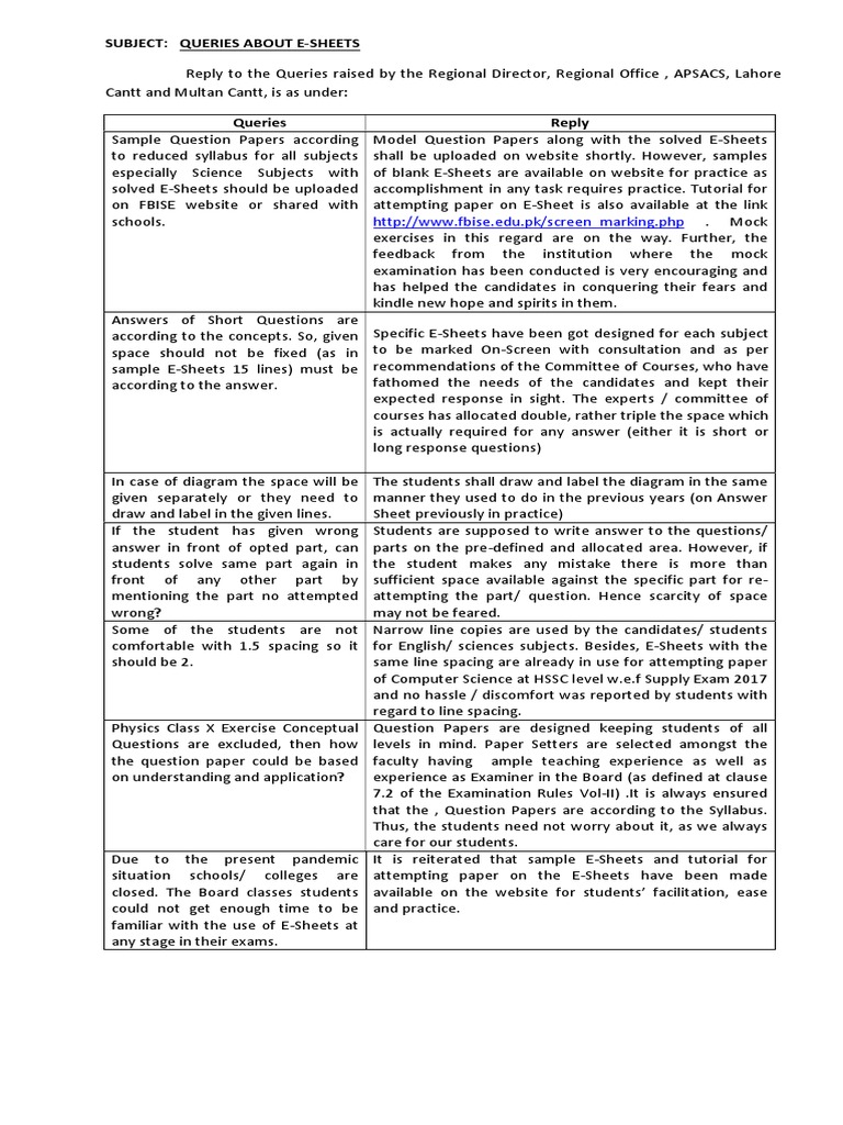 Faq Screen Marking | PDF