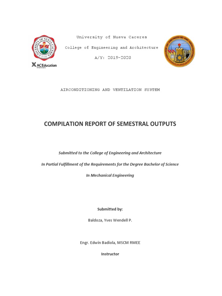 En+18-09872++baldoza,+yves+wendell+p ++compilation+report+ (Acvs) | PDF | Humidity | Air ...