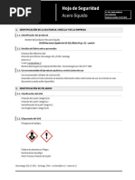 MSDS Zetanil | PDF | Agua | Ecología