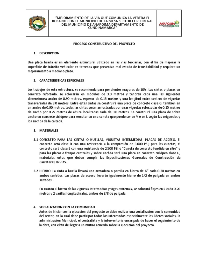 Proceso Constructivo | PDF | Hormigón | Ingeniero civil