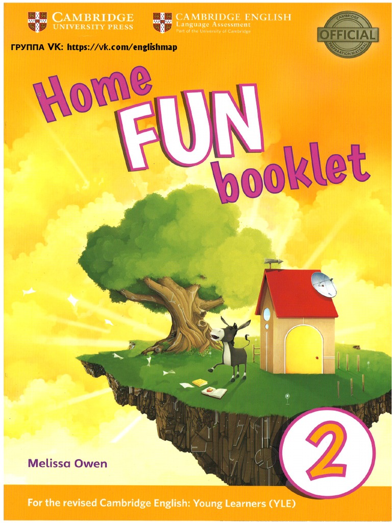 Home Fun Booklet 2 For Fun For Starters | PDF
