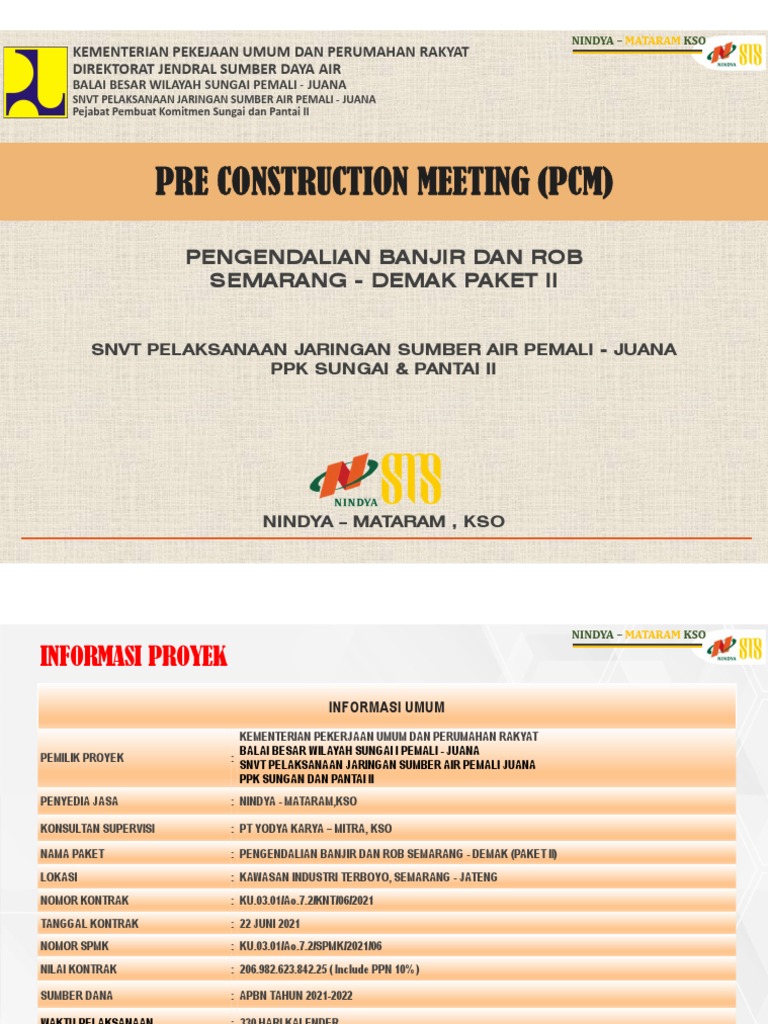 PCM - Proyek PBR Semak Paket II | PDF