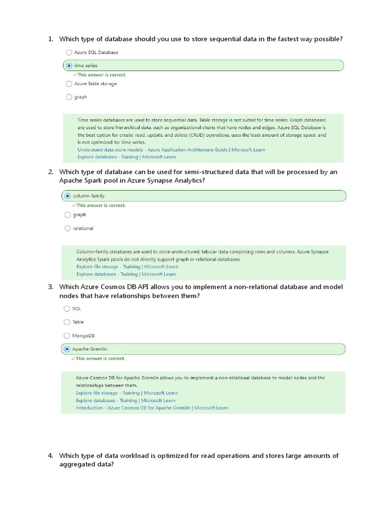 Latihan Azure Microsoft-1 | PDF | Databases | Relational Database