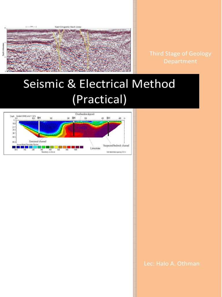 Seismic & Electrical Method | PDF