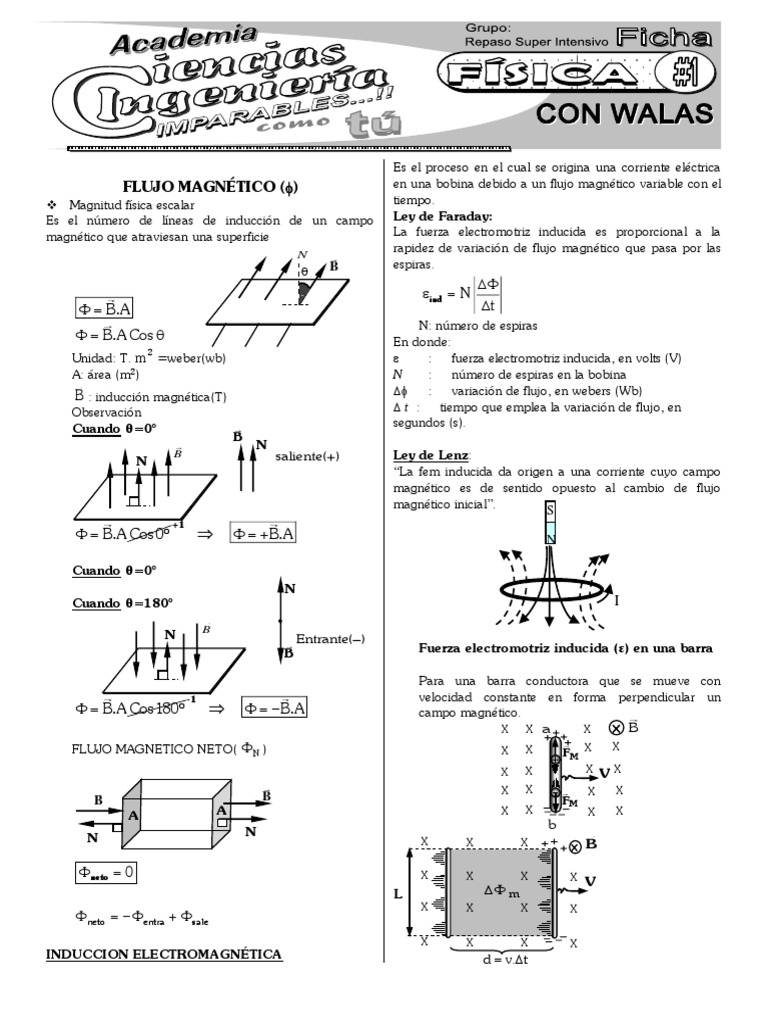 Flujo Magnetico Junio Aci 2023 | PDF
