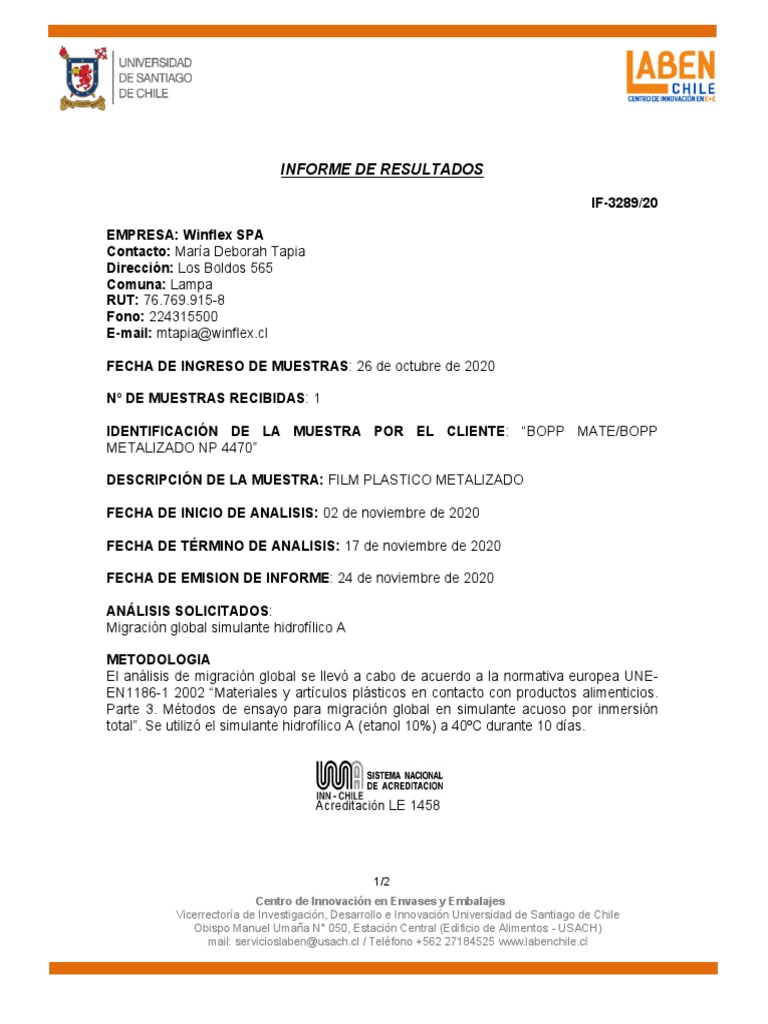 BOPP-BOPP Met NP 4470 HA | PDF