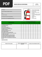 Check List Extintor | PDF
