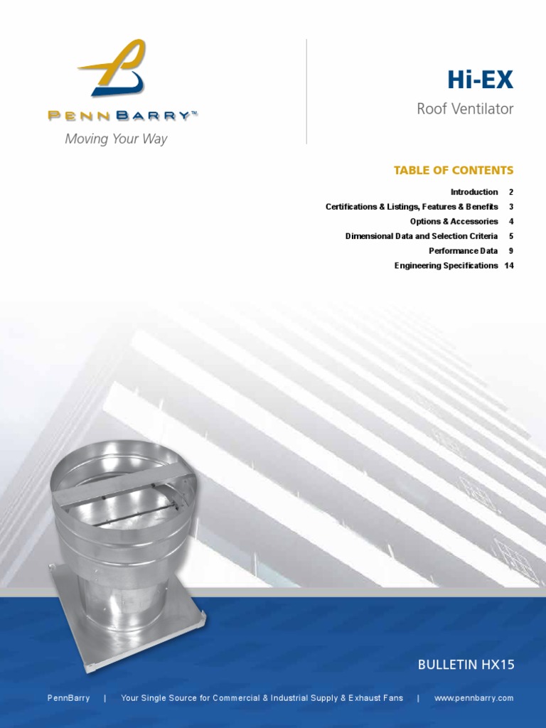 PennBarry Hi-Ex Catalog HX v2 PDF | PDF