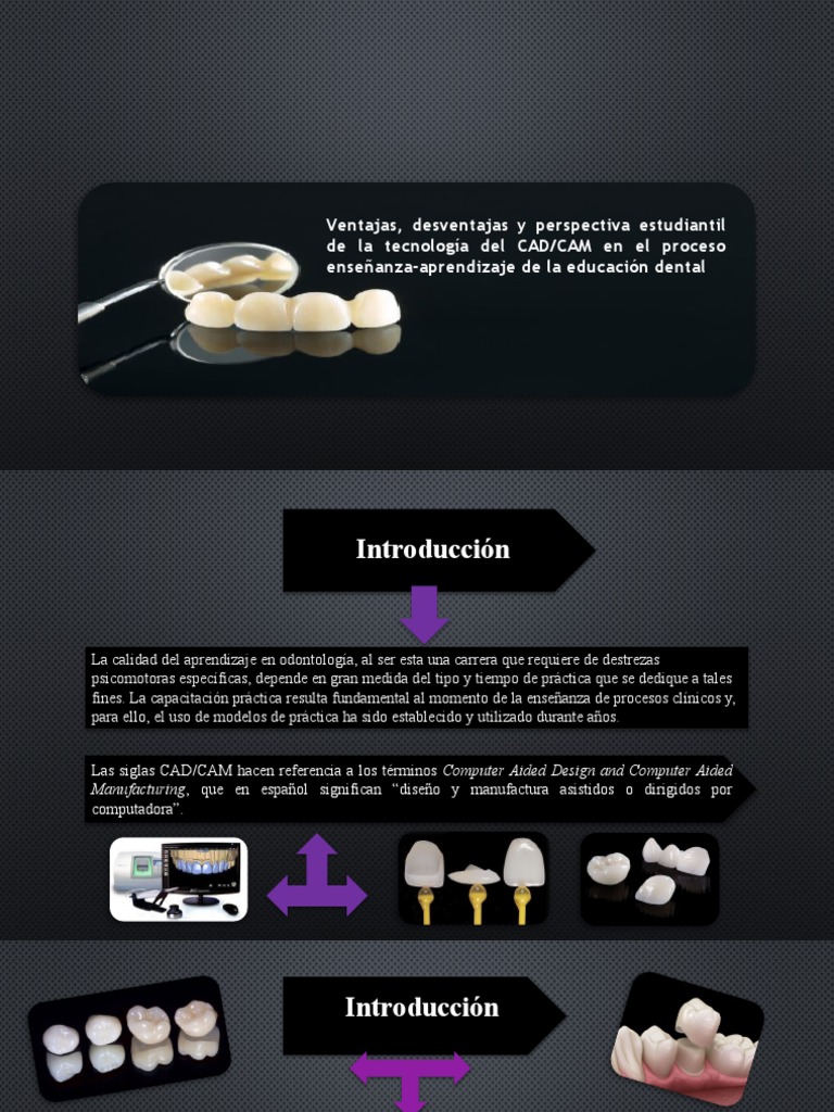 Sistema Cad Cam Diapositivas | PDF | Enseñando | Aprendizaje