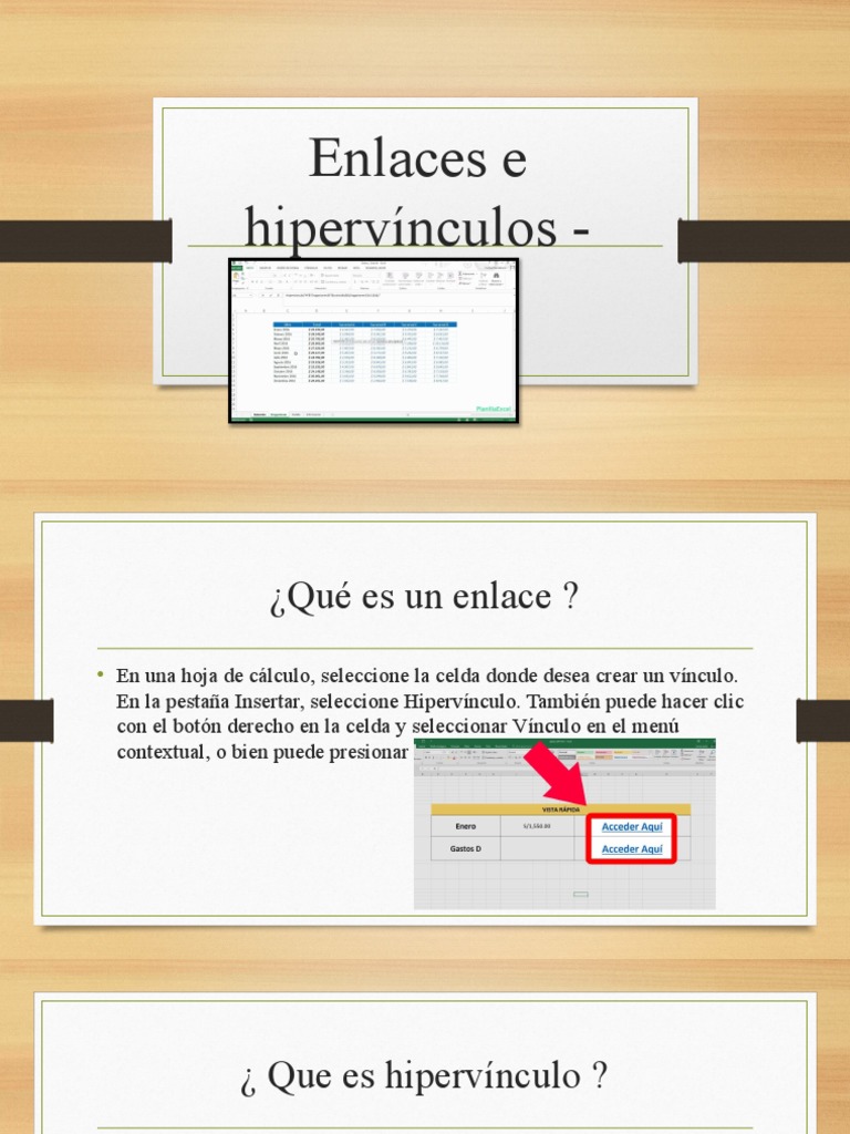 A.enlaces e Hipervínculos | PDF | Hipervínculo | Página web