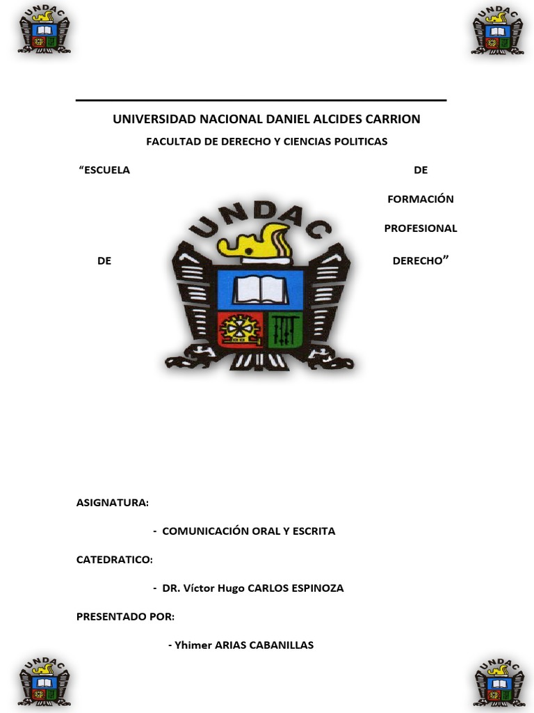 Caratula Undac | PDF | Política | Ciencias sociales