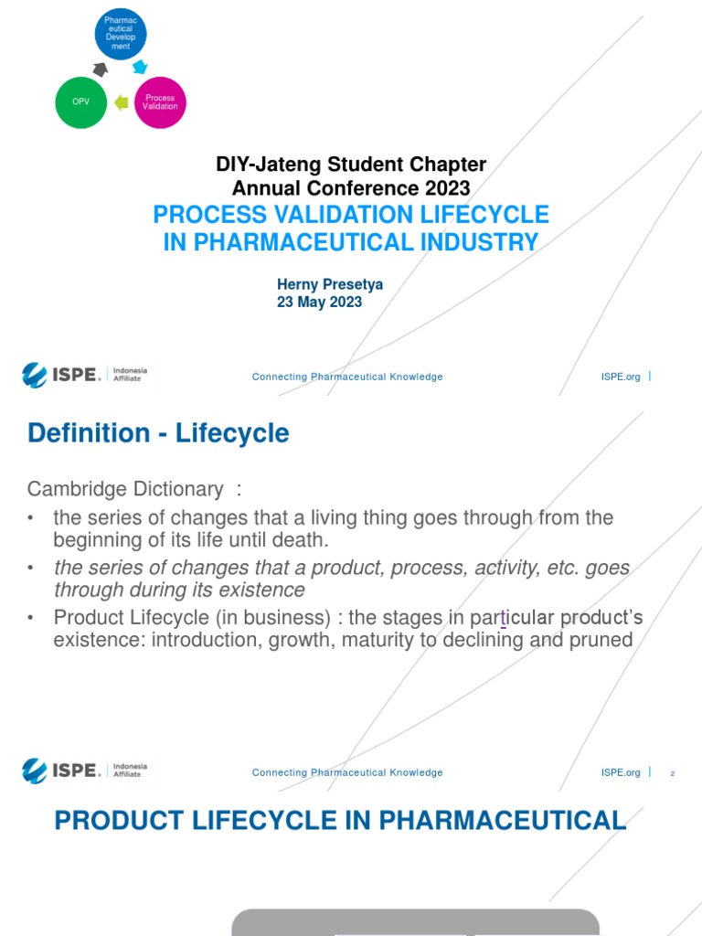 Lifecycle Process Validation - Revsc052023 | PDF | Evaluation | Business Process