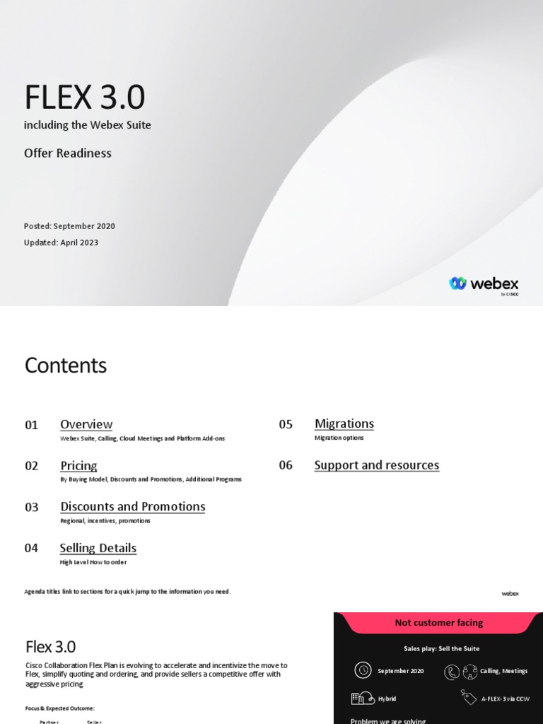 Cisco Flex | PDF | Cloud Computing | Web Conferencing