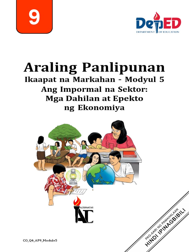 CO_Q4_AP9_Module5_Mga-Impormal-na-Sektor_v2 | PDF