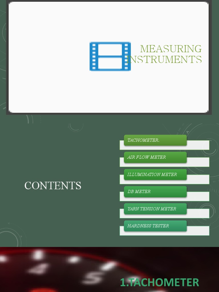 Measuring Instruments | PDF | Flow Measurement | Hardness