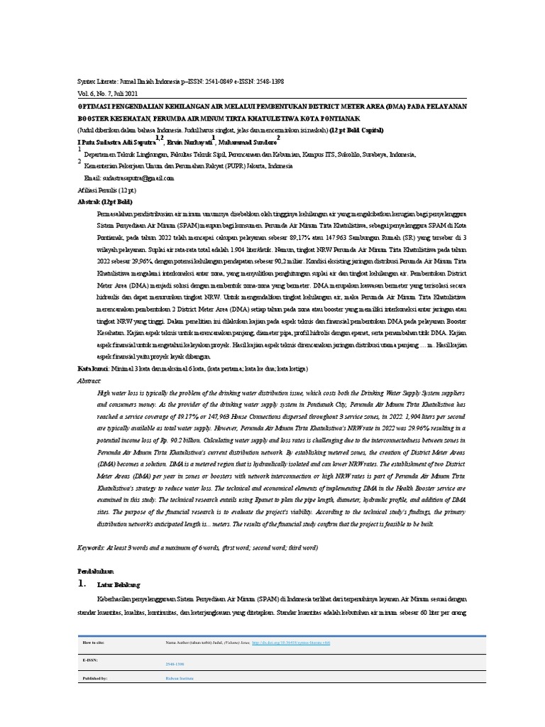 Draft Outline Paper | PDF