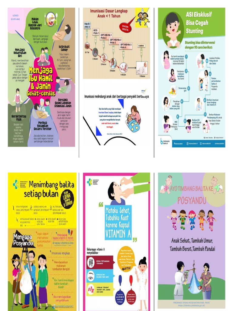 Leaflet Aktifkan Posyandu | PDF