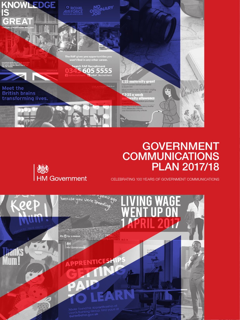 Government Communications Plan GB | PDF | United Kingdom | Economic Growth