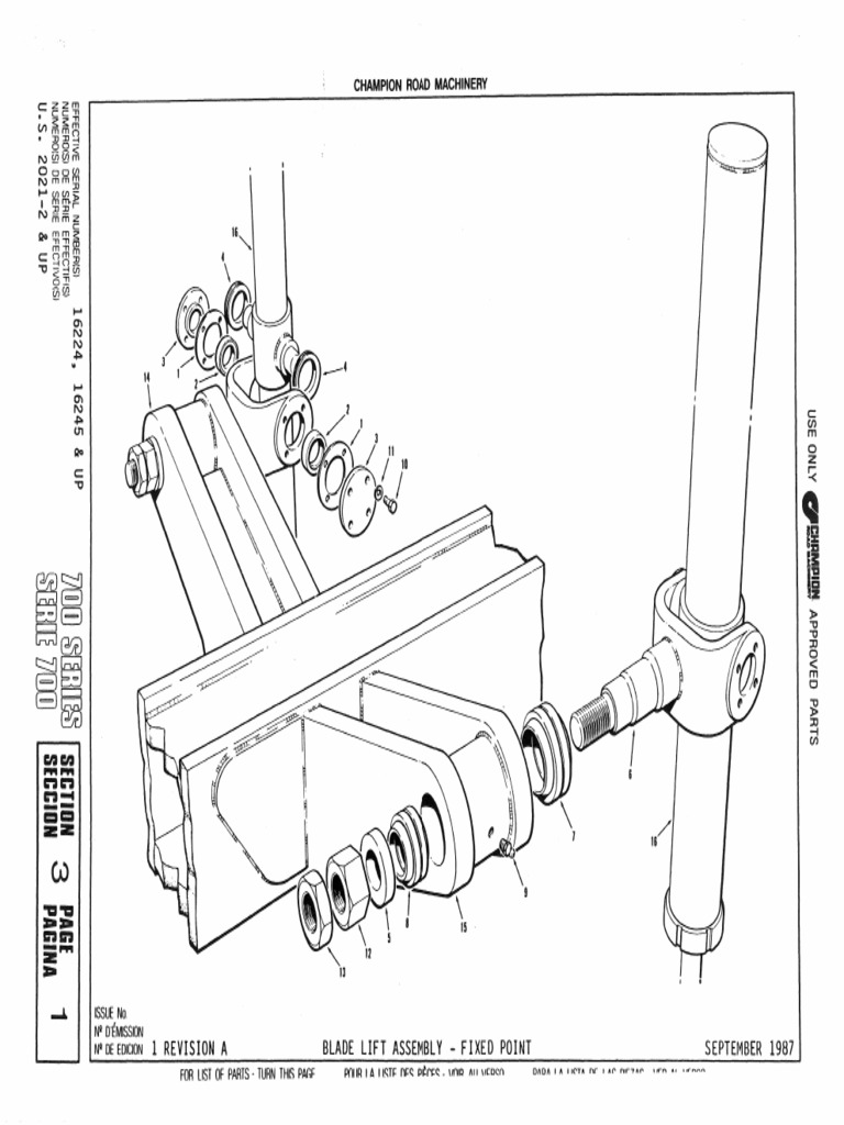 Section 3 Blade Lift | PDF