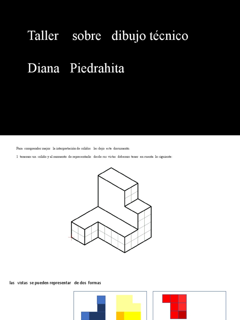 Dibujo de Solidos | PDF