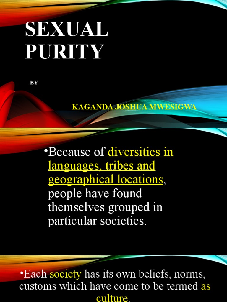 MARRIAGE GOD's WAY. The Biblical Purity of Marriage To The Youths | PDF ...