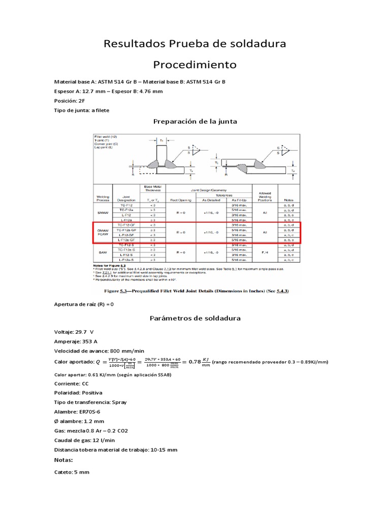 Analisis de Soldadura Filete | PDF