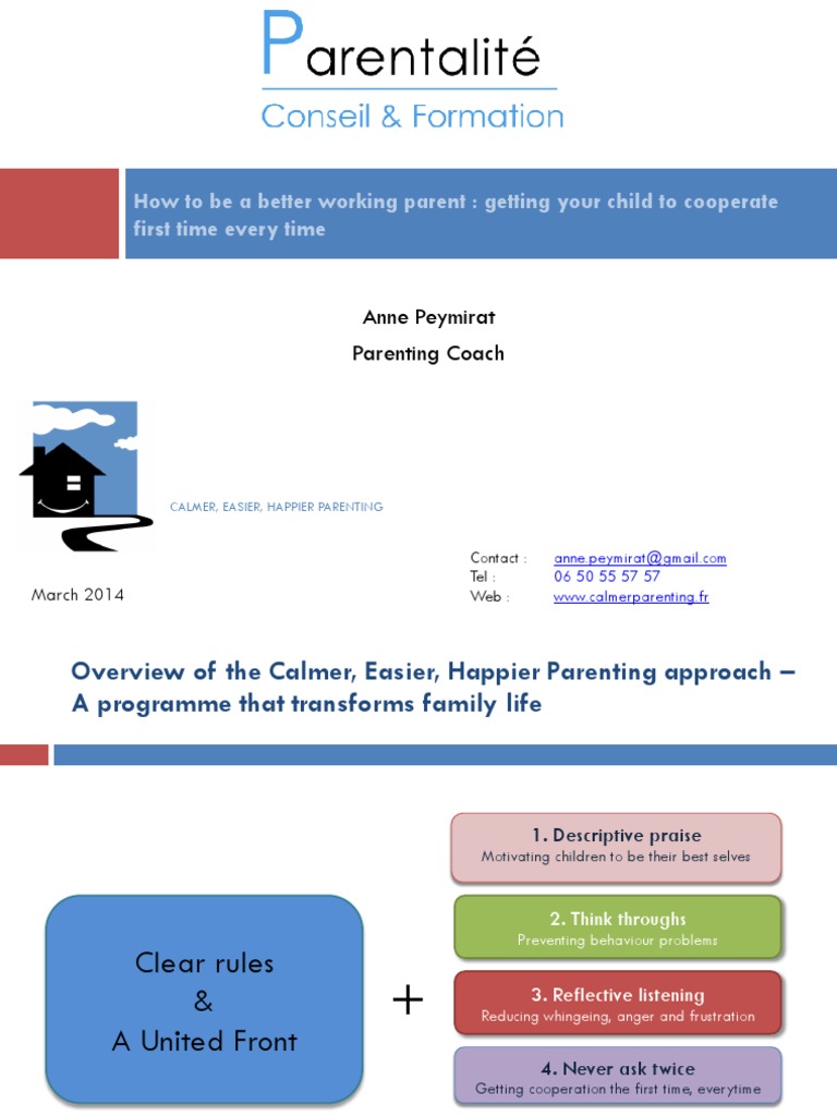 Better Cooperation for Working Parents | PDF | Cognitive Psychology ...