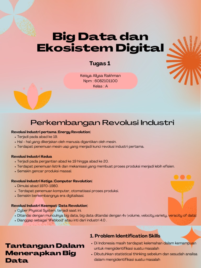 Keisya Allysa Rakhman - 6082101100 - Tugas 1 Big Data A | PDF