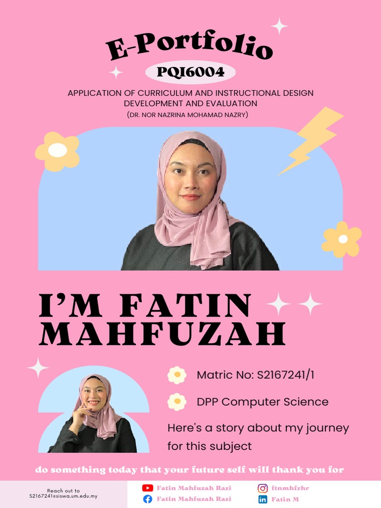 Fatin Mahfuzah Razi E-Portfolio | PDF | Learning | Cognitive Science