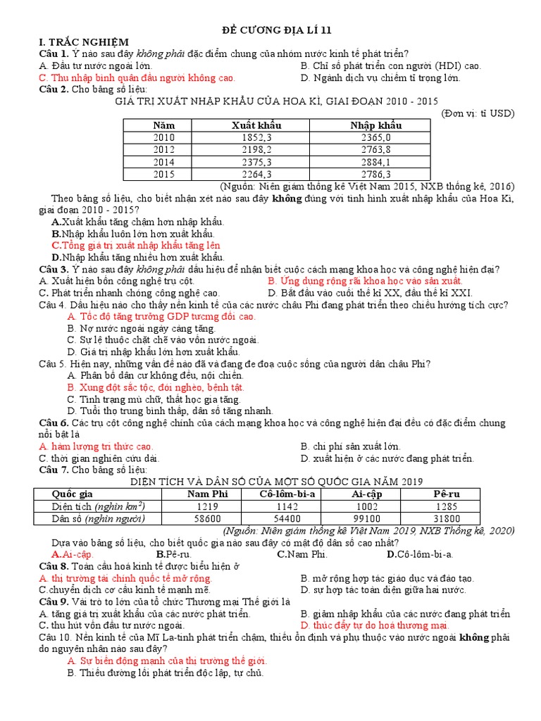 De Cuong 11 NT | PDF