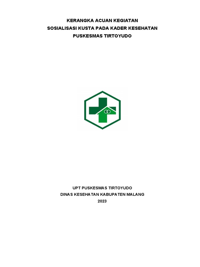 Kak Sosialisasi Kusta Kader Kesehatan | PDF