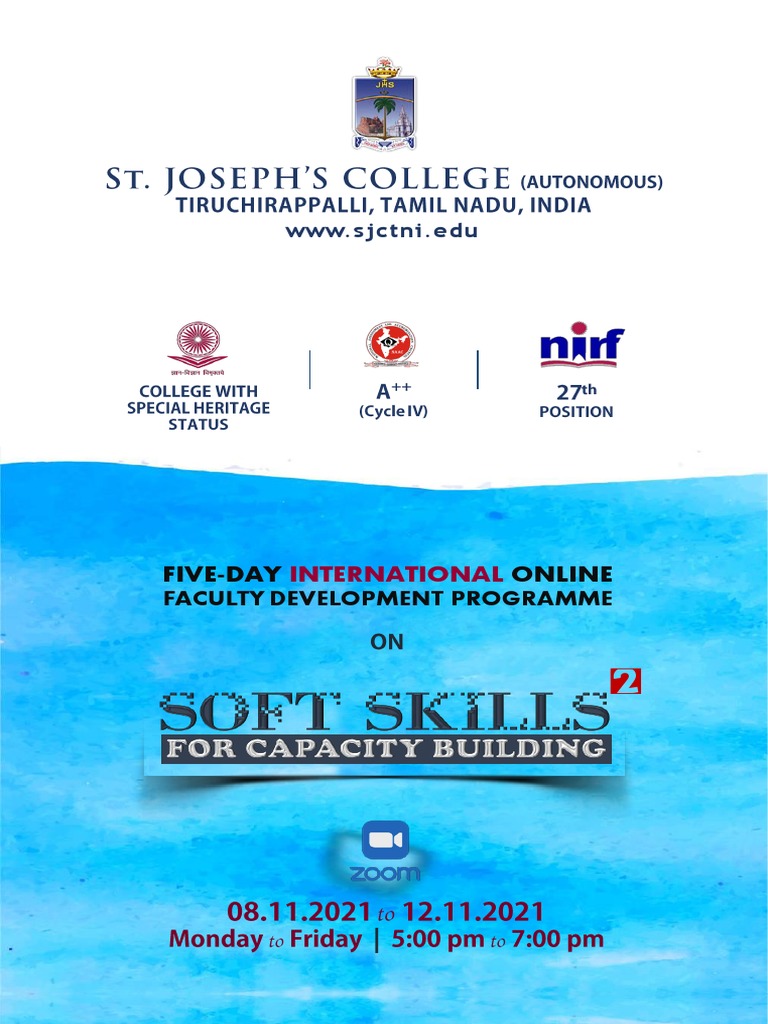 SOFT SKILLS BROCHURE 2021 (1) | PDF