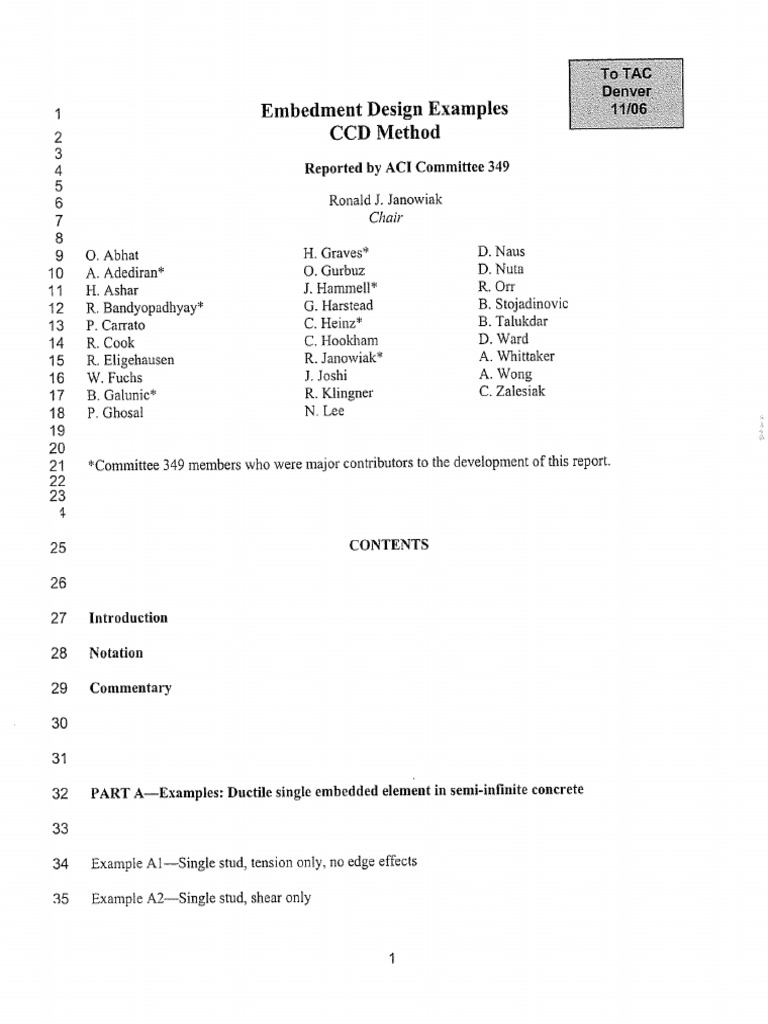 Appendix D Examples (Steel Embedments) - Intro | PDF