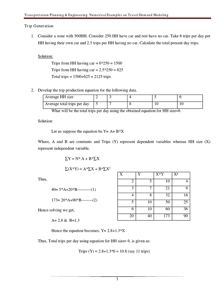 Solved Numericals | PDF