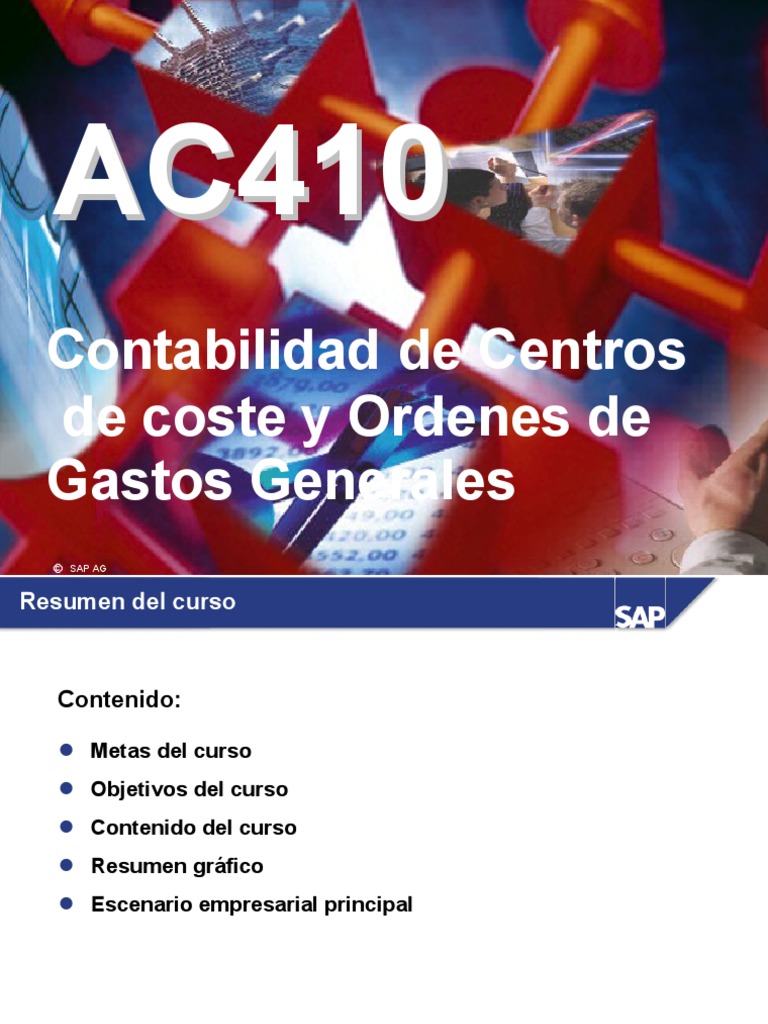Presentación Curso AC410 | PDF | Finanzas y dinero