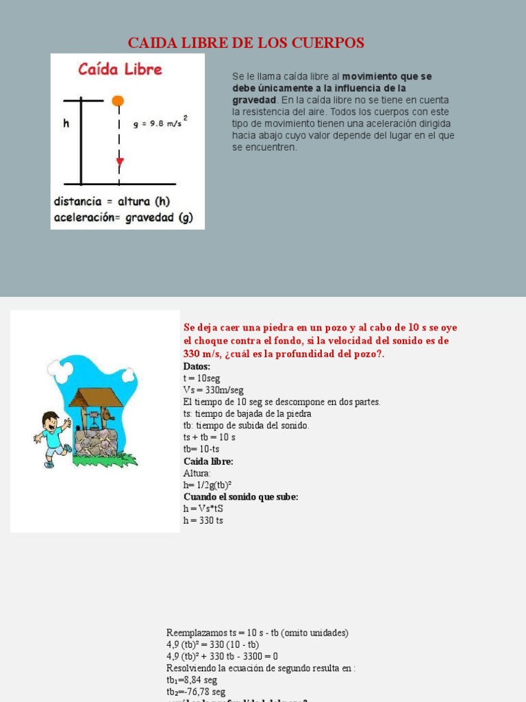 Caida Libre | PDF