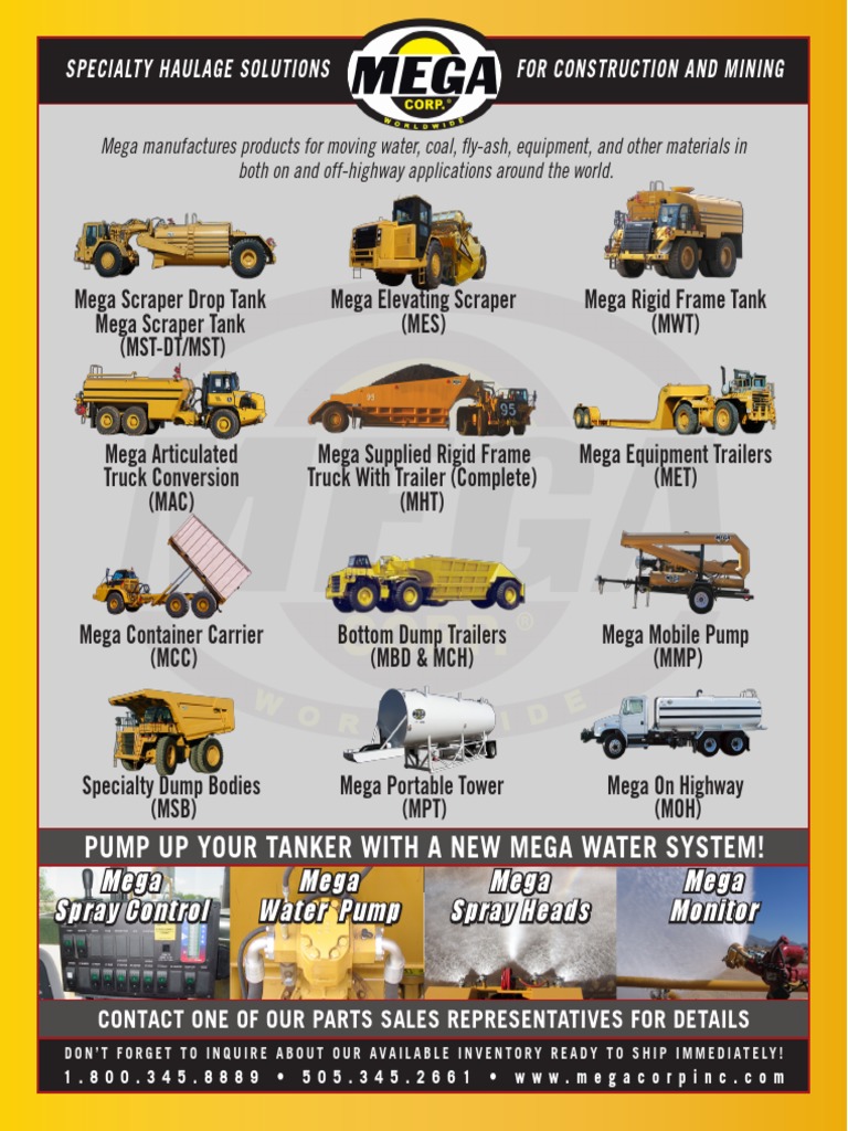 Mega Equipment Flyer | PDF